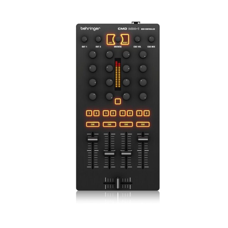 Módulo MIDI Mezclador DJ USB de 4 Canales con Hub USB Behringer CMD MM ...
