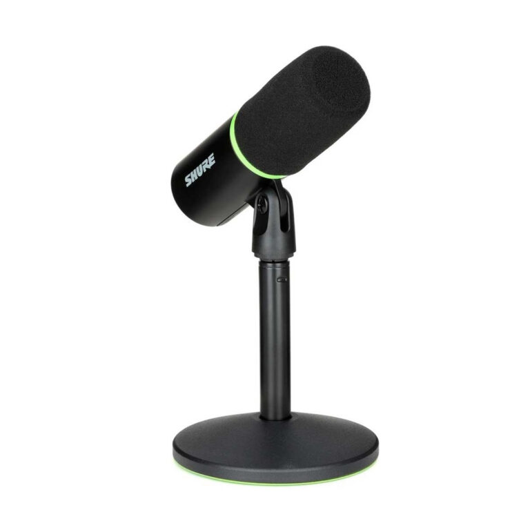 SHURE MV6 | Micrófono USB para Gamers con Parante Negro - Factory Show